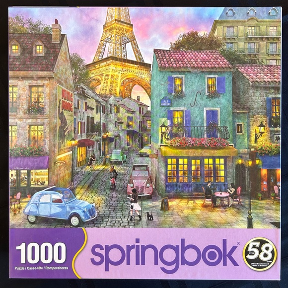 Springbok | Games | Springbok Eiffel Magic 00 Piece Puzzle | Poshmark